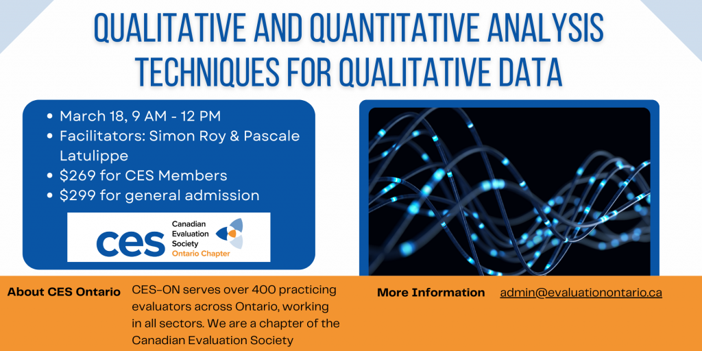 Qualitative and Quantitative Analysis Techniques for Qualitative Data ...